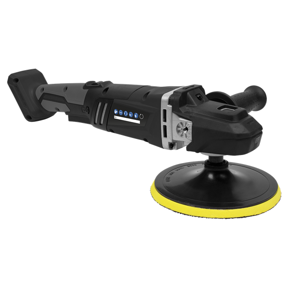Brushless Rotary Polisher 20V SV20 Series 180mm - Body Only - Sealey ...
