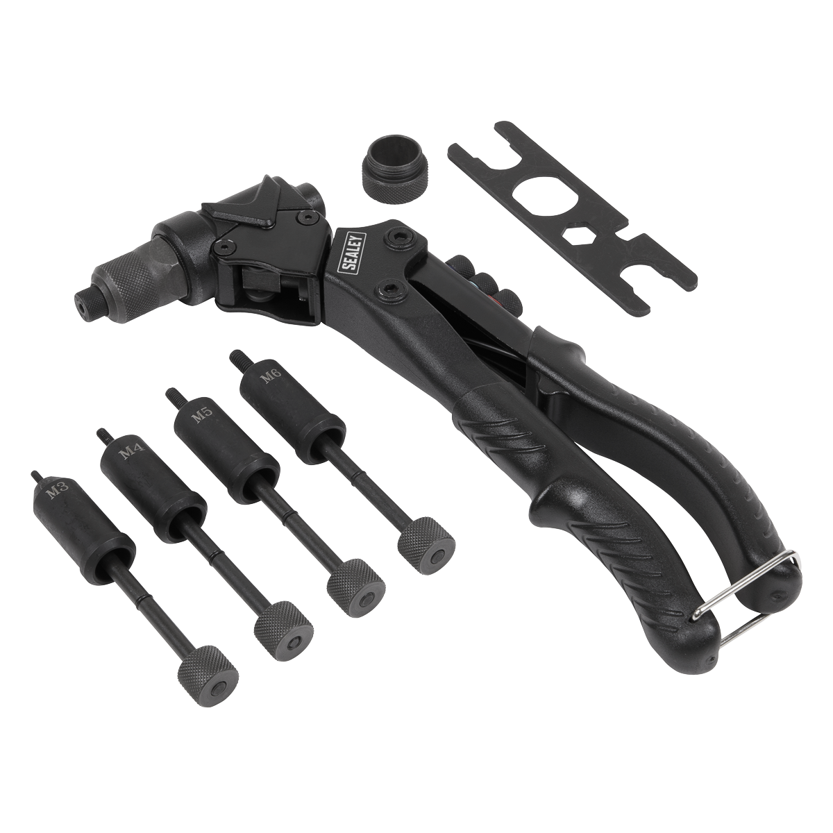 2-in-1 Riveter Swivel Head - Sealey Tools UK | Jawel Tools
