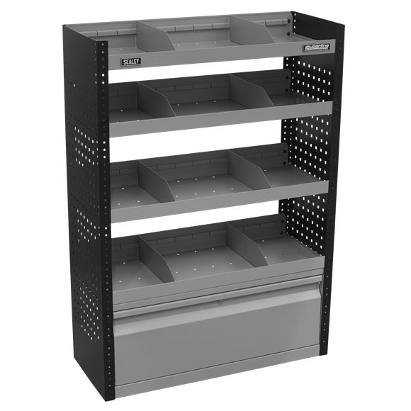 Modular Flat Shelf Van Storage System - Sealey Tools UK | Jawel Tools