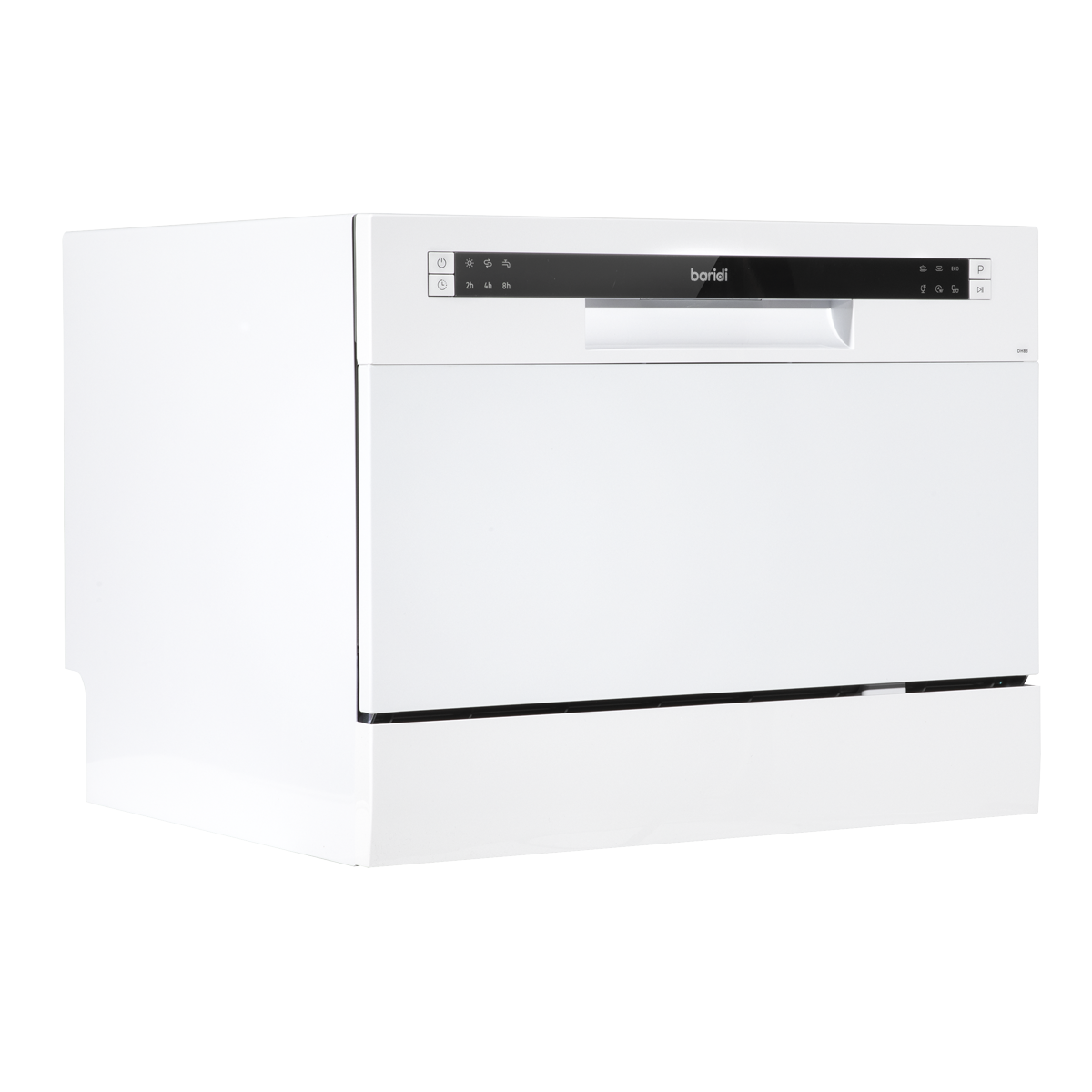 Baridi Tabletop Dishwasher 6 Place Settings 6.5L Capacity - White ...