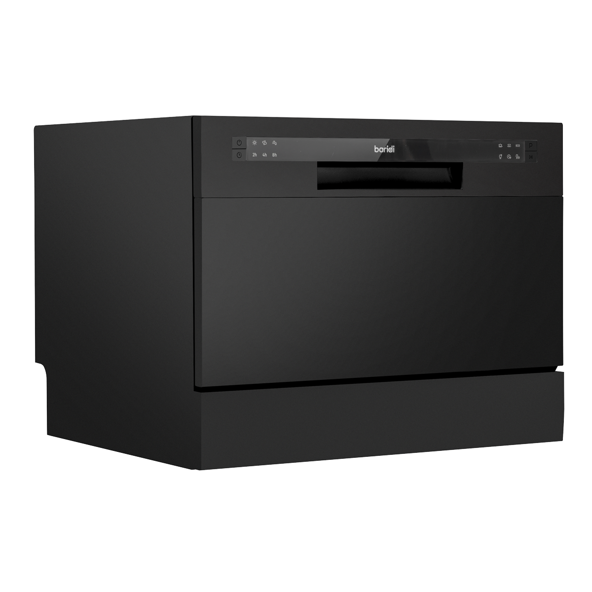 Baridi Tabletop Dishwasher 6 Place Settings 6.5L Capacity - Black ...