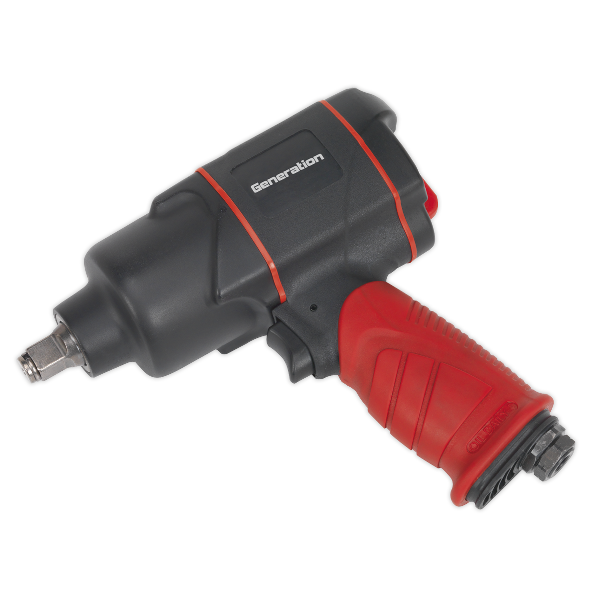 Composite Air Impact Wrench 1/2"Sq Drive - Twin Hammer - Sealey Tools ...