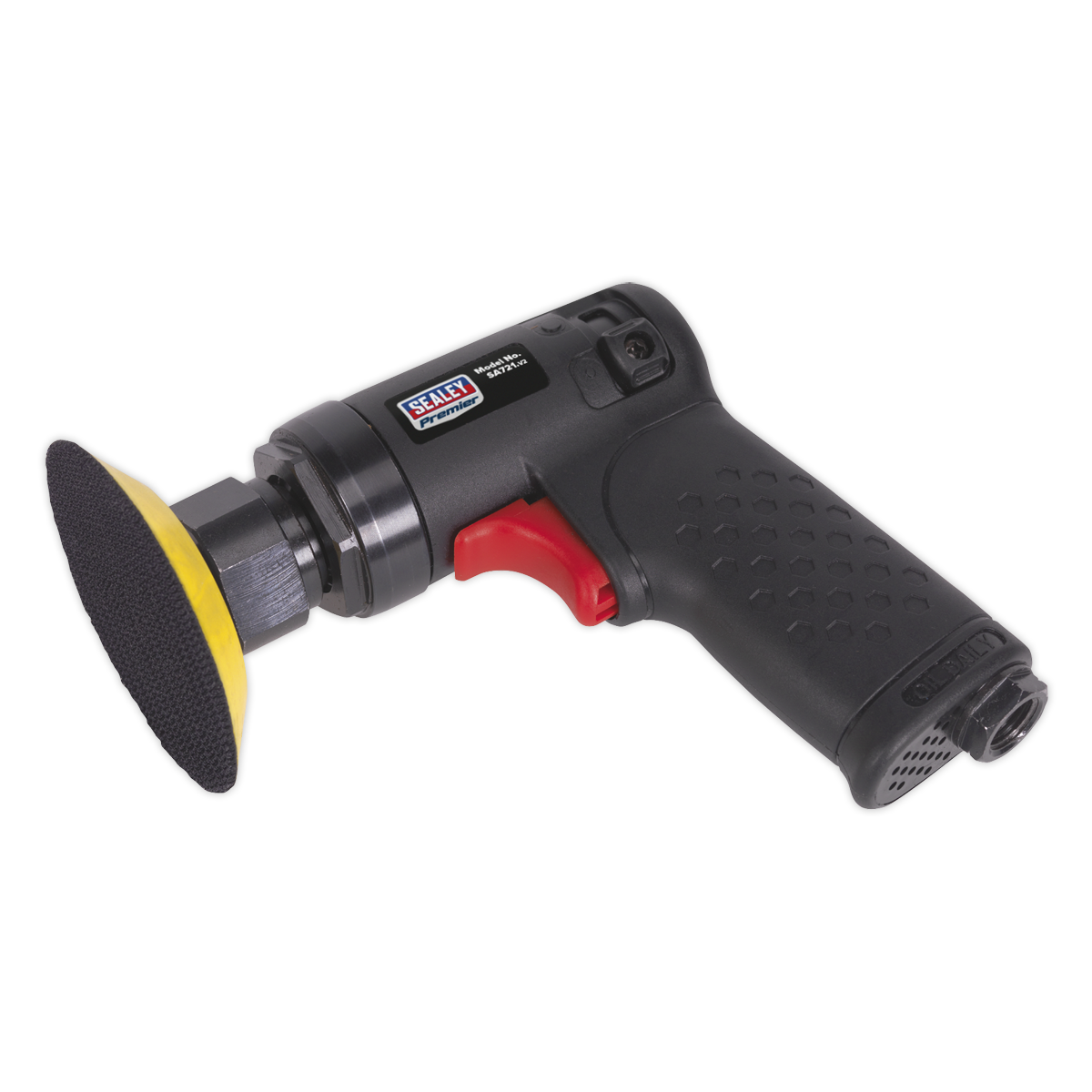 Air Sander Ø75mm Mini Orbital Composite Premier - Sealey Tools UK ...